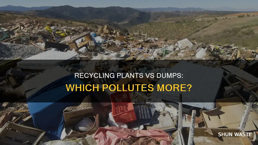 Recycling Plants Vs Dumps: Which Pollutes More? | ShunWaste