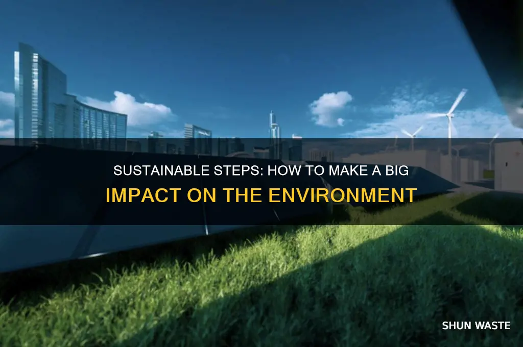 Sustainable Steps: How To Make A Big Impact On The Environment | ShunWaste