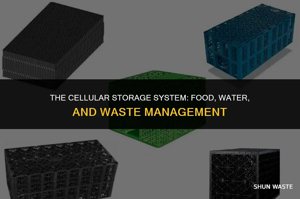 The Cellular Storage System: Food, Water, And Waste Management | ShunWaste