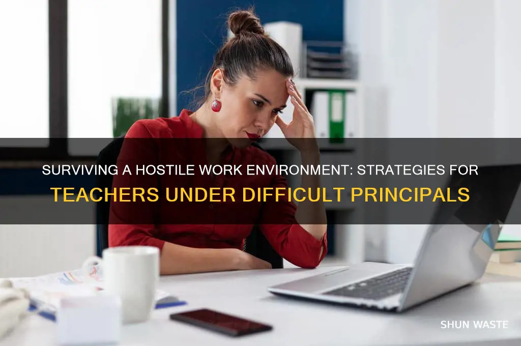 Surviving A Hostile Work Environment: Strategies For Teachers Under ...