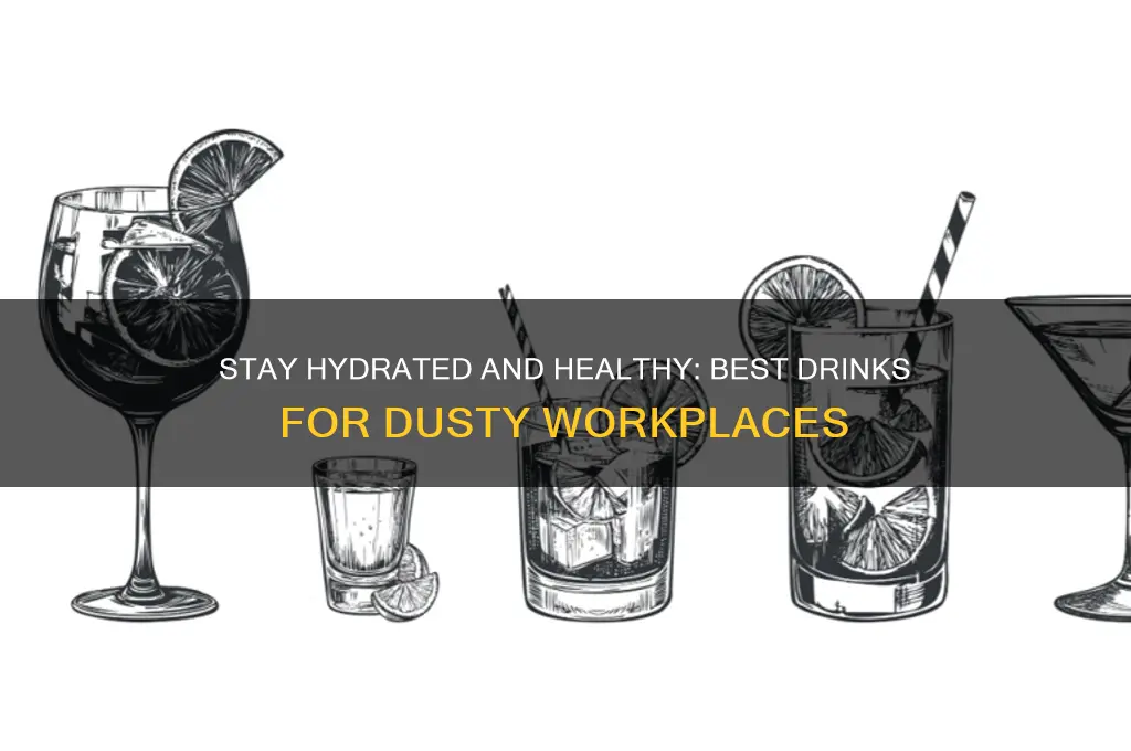 Stay Hydrated And Healthy: Best Drinks For Dusty Workplaces | ShunWaste