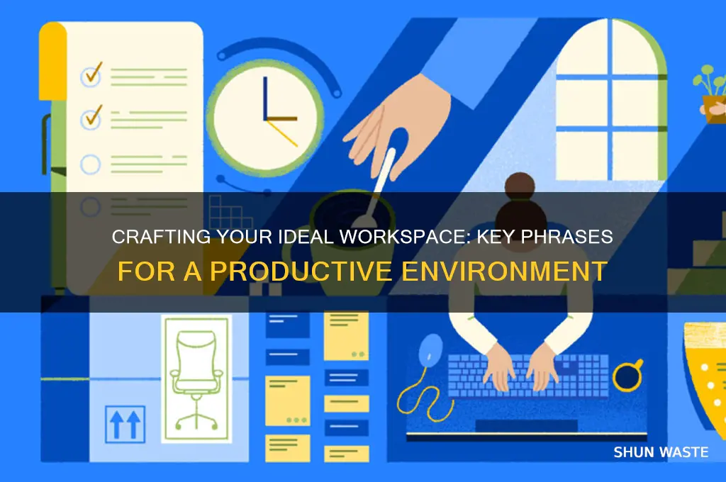 Crafting Your Ideal Workspace: Key Phrases For A Productive Environment ...