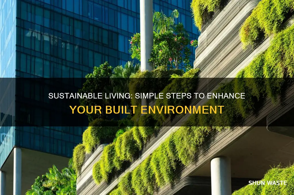 Sustainable Living: Simple Steps To Enhance Your Built Environment ...