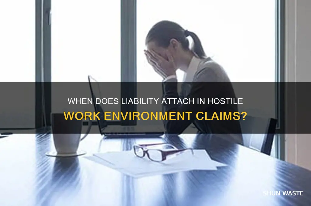 When Does Liability Attach In Hostile Work Environment Claims? | ShunWaste