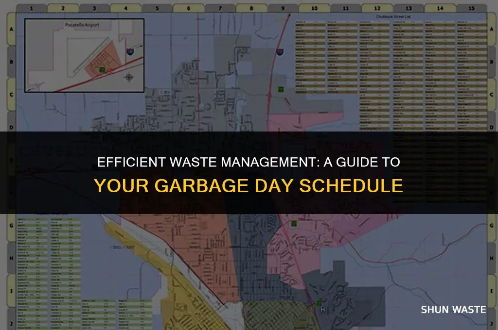 Efficient Waste Management: A Guide To Your Garbage Day Schedule ...