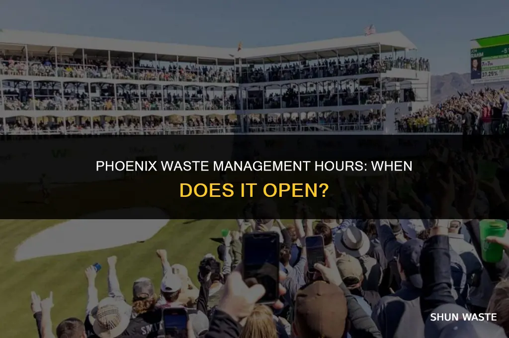 Phoenix Waste Management Hours: When Does It Open? | ShunWaste