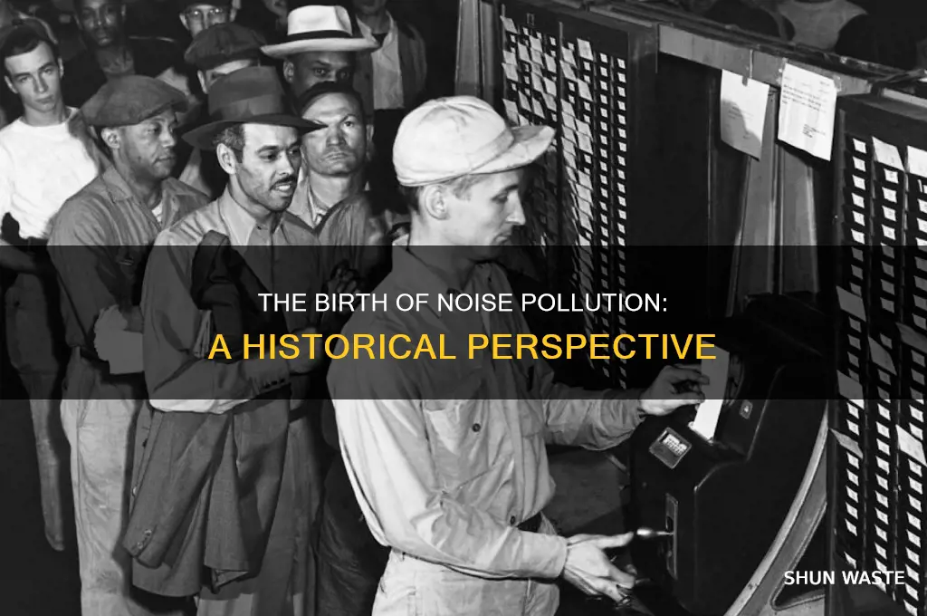 The Birth Of Noise Pollution: A Historical Perspective | ShunWaste