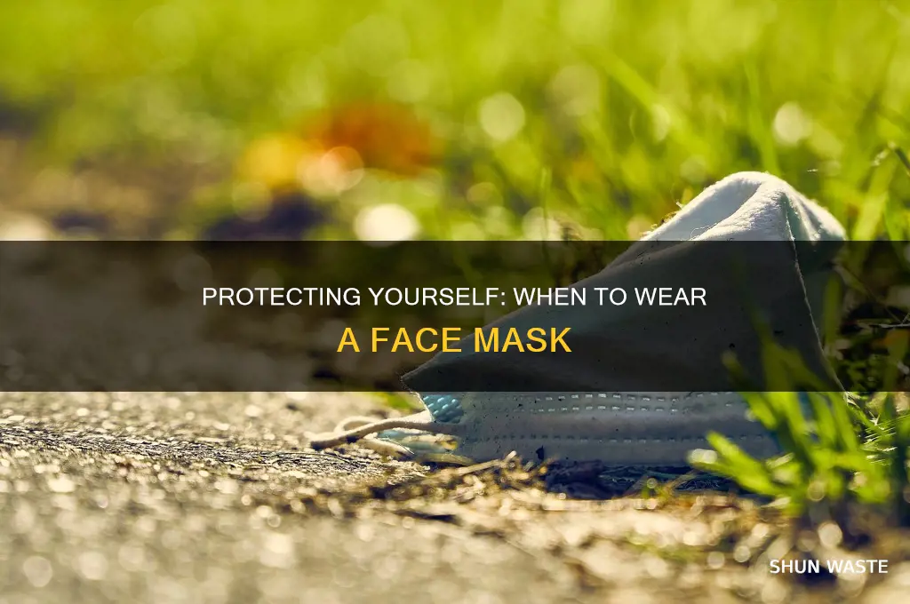 Protecting Yourself: When To Wear A Face Mask | ShunWaste