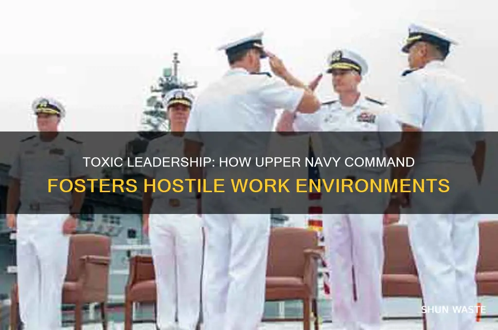Toxic Leadership: How Upper Navy Command Fosters Hostile Work ...