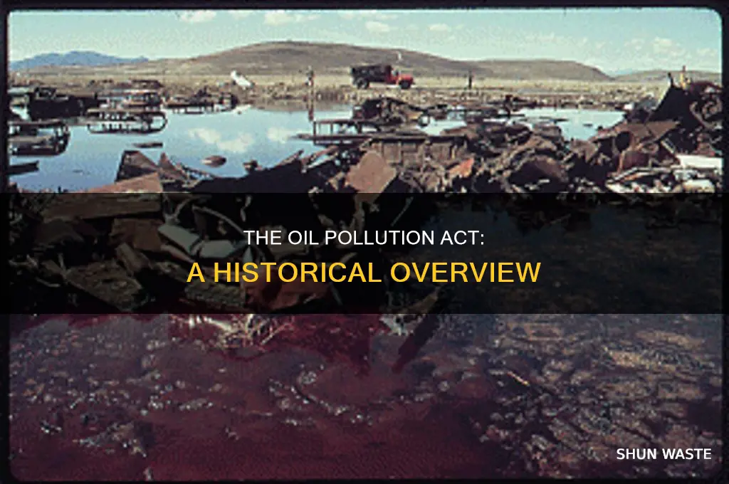 The Oil Pollution Act: A Historical Overview | ShunWaste