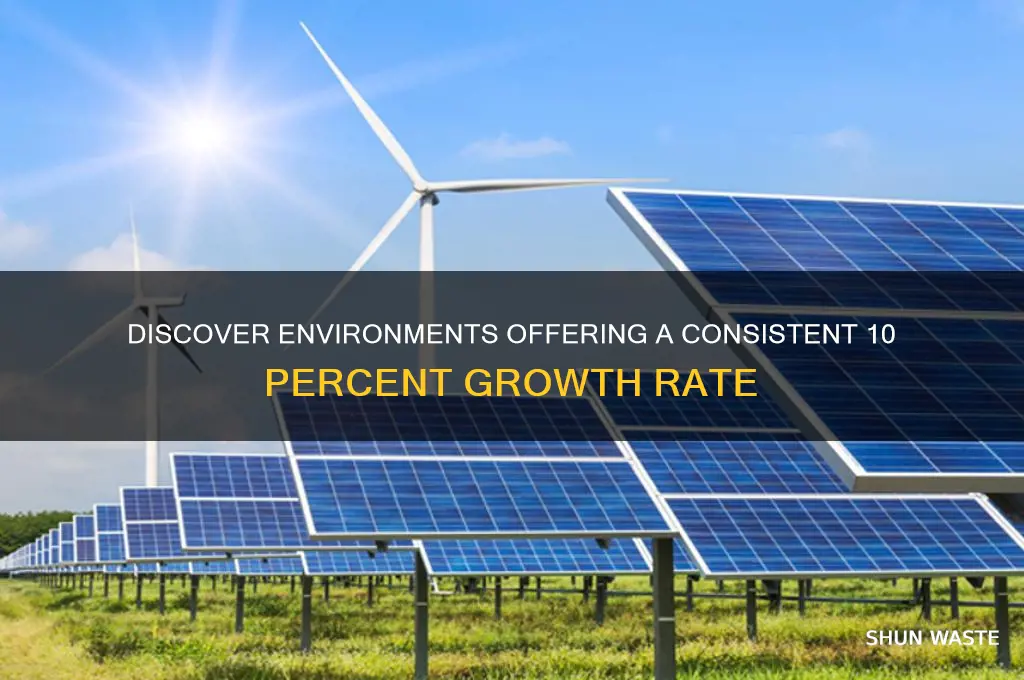 Discover Environments Offering A Consistent 10 Percent Growth Rate ...