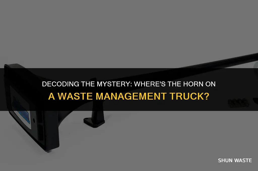 Decoding The Mystery: Where's The Horn On A Waste Management Truck ...