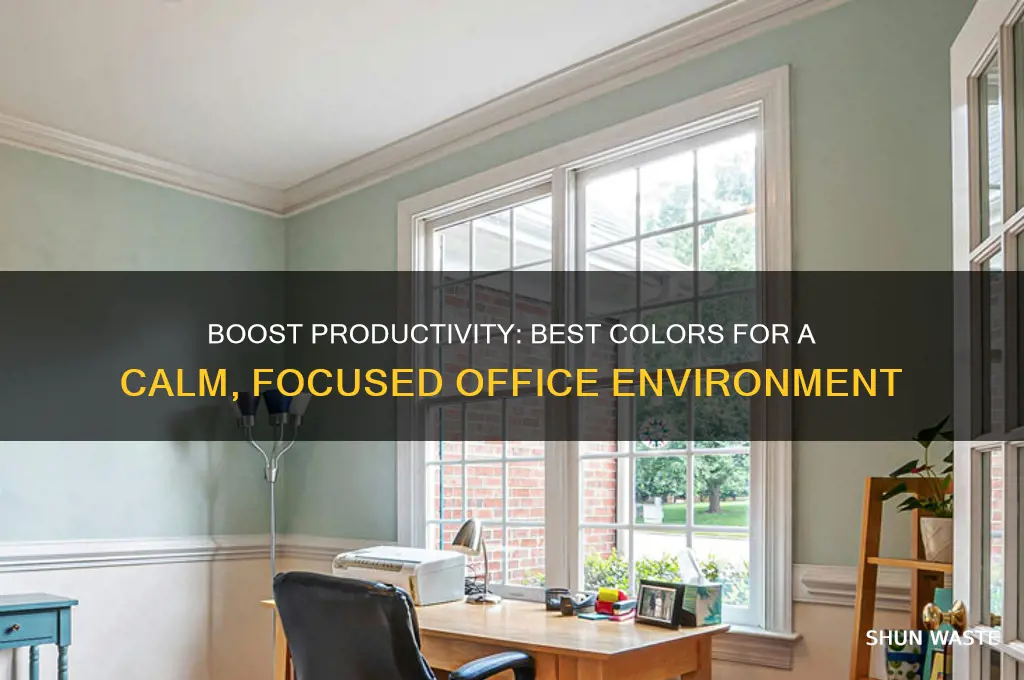 Boost Productivity: Best Colors For A Calm, Focused Office Environment ...