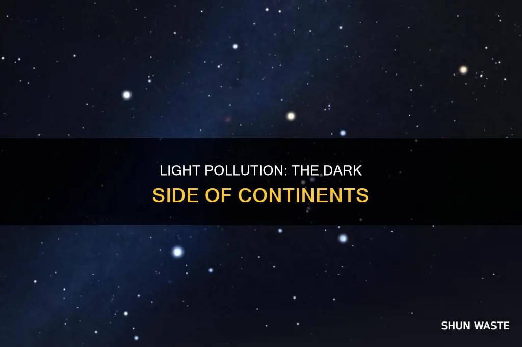 Light Pollution: The Dark Side Of Continents | ShunWaste