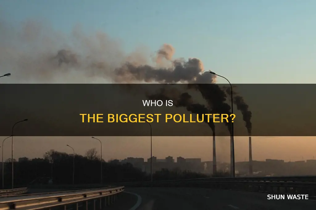 Who Is The Biggest Polluter? | ShunWaste