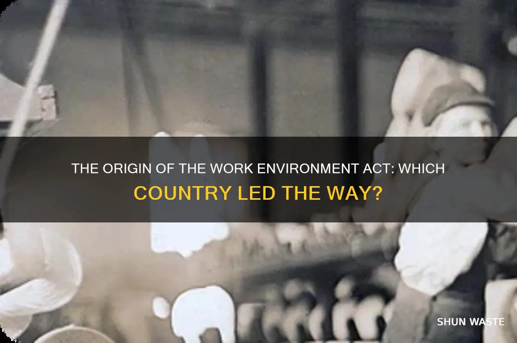 The Origin Of The Work Environment Act: Which Country Led The Way ...