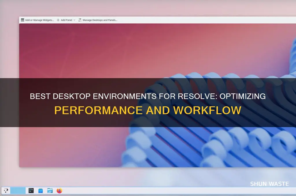 Best Desktop Environments For Resolve: Optimizing Performance And ...