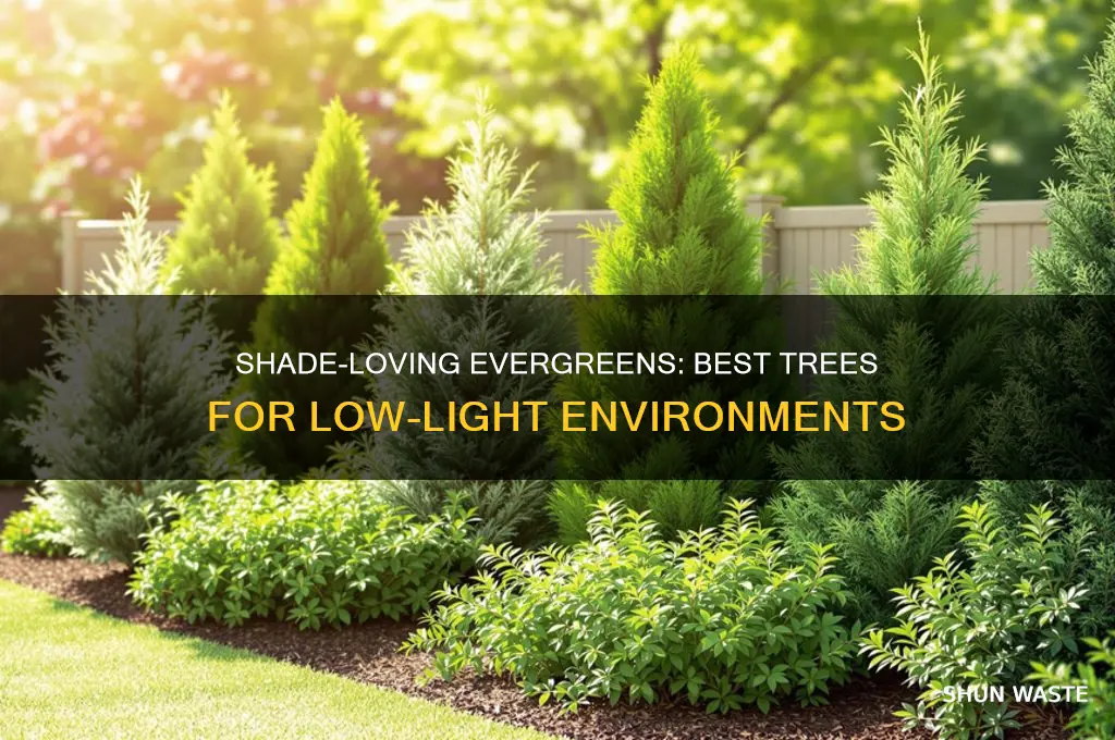 Shade-Loving Evergreens: Best Trees For Low-Light Environments | ShunWaste