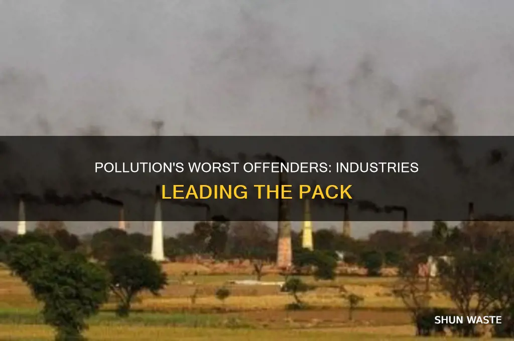 Pollution's Worst Offenders: Industries Leading The Pack | ShunWaste