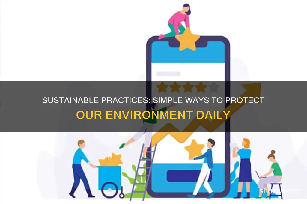 Sustainable Practices: Simple Ways To Protect Our Environment Daily ...