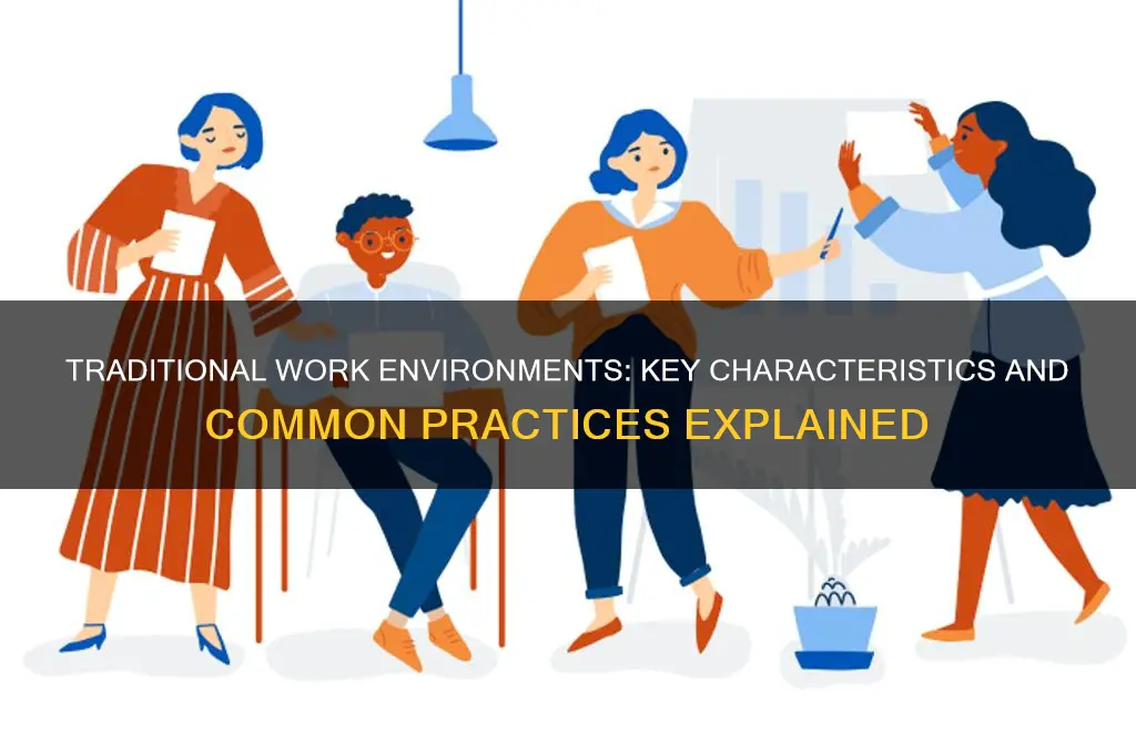 Traditional Work Environments: Key Characteristics And Common Practices ...