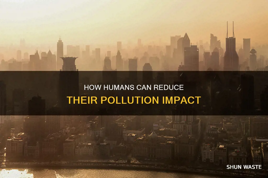 How Humans Can Reduce Their Pollution Impact | ShunWaste