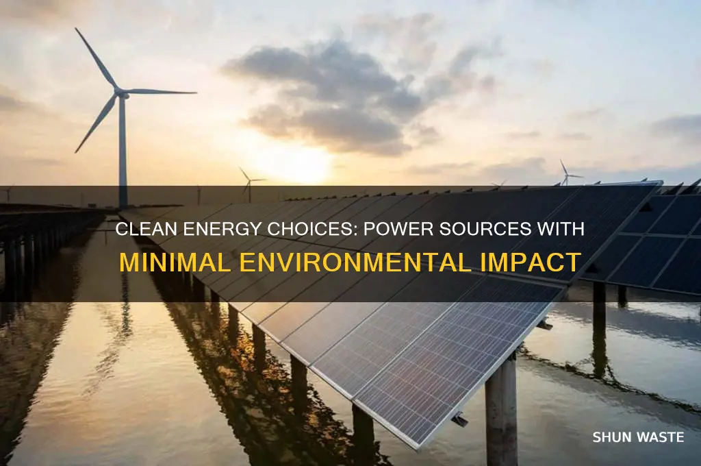 Clean Energy Choices: Power Sources With Minimal Environmental Impact ...