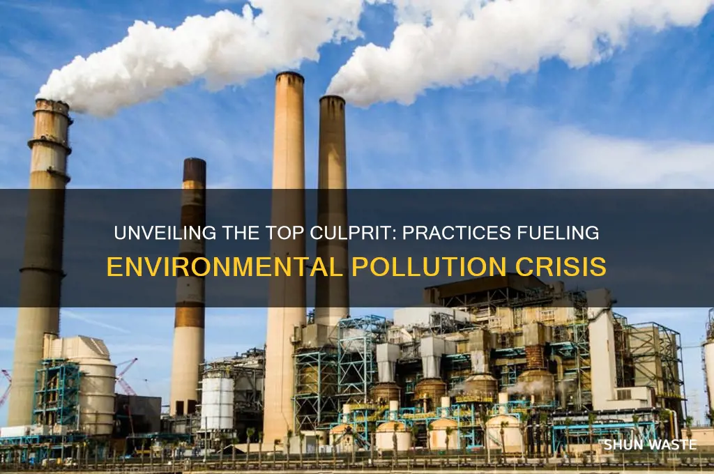 Unveiling The Top Culprit: Practices Fueling Environmental Pollution ...