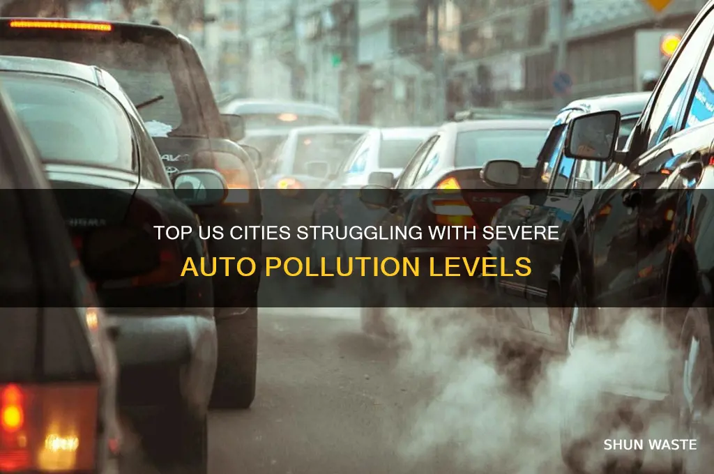 Top Us Cities Struggling With Severe Auto Pollution Levels | ShunWaste