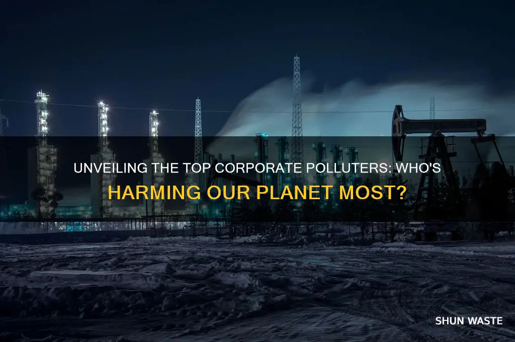 Unveiling The Top Corporate Polluters: Who's Harming Our Planet Most ...