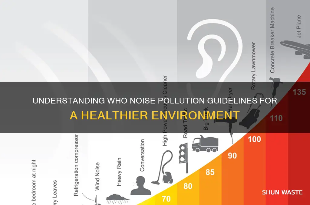 Understanding Who Noise Pollution Guidelines For A Healthier ...