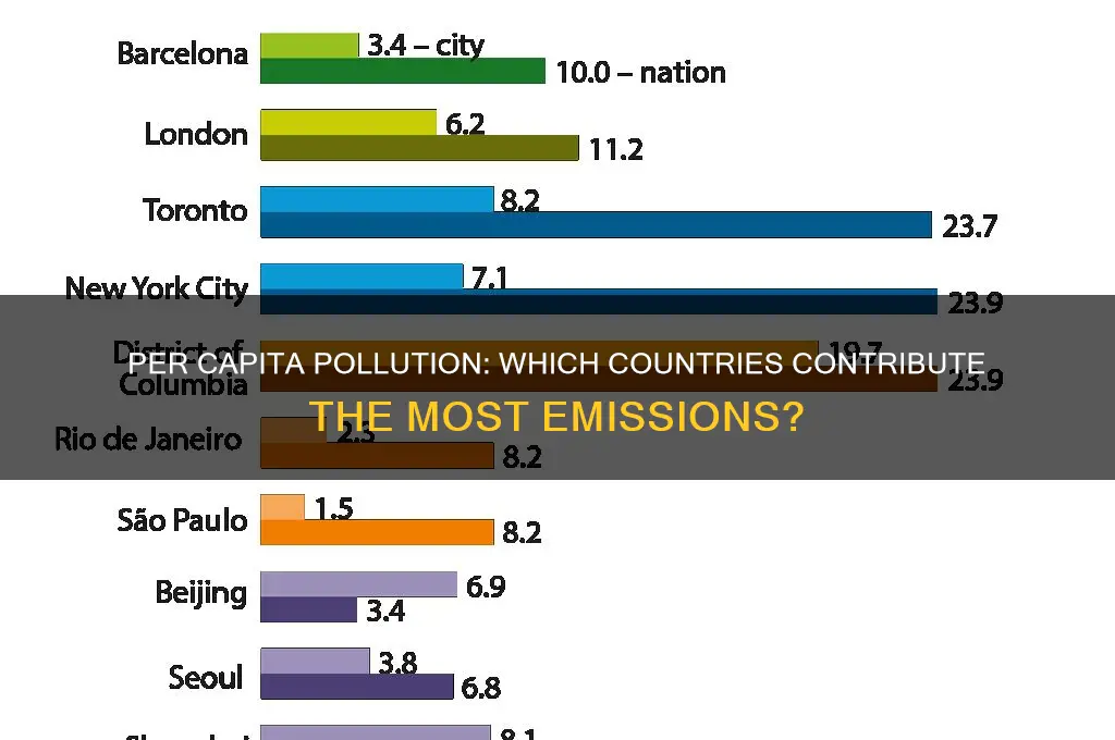 Per Capita Pollution: Which Countries Contribute The Most Emissions ...