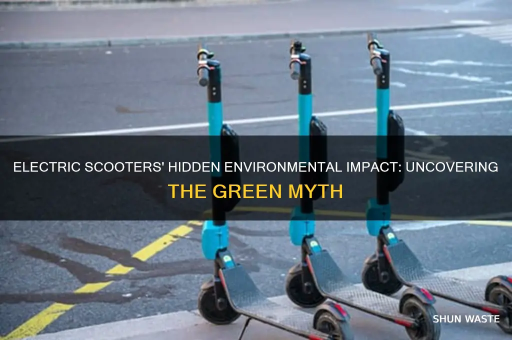 Electric Scooters' Hidden Environmental Impact: Uncovering The Green ...