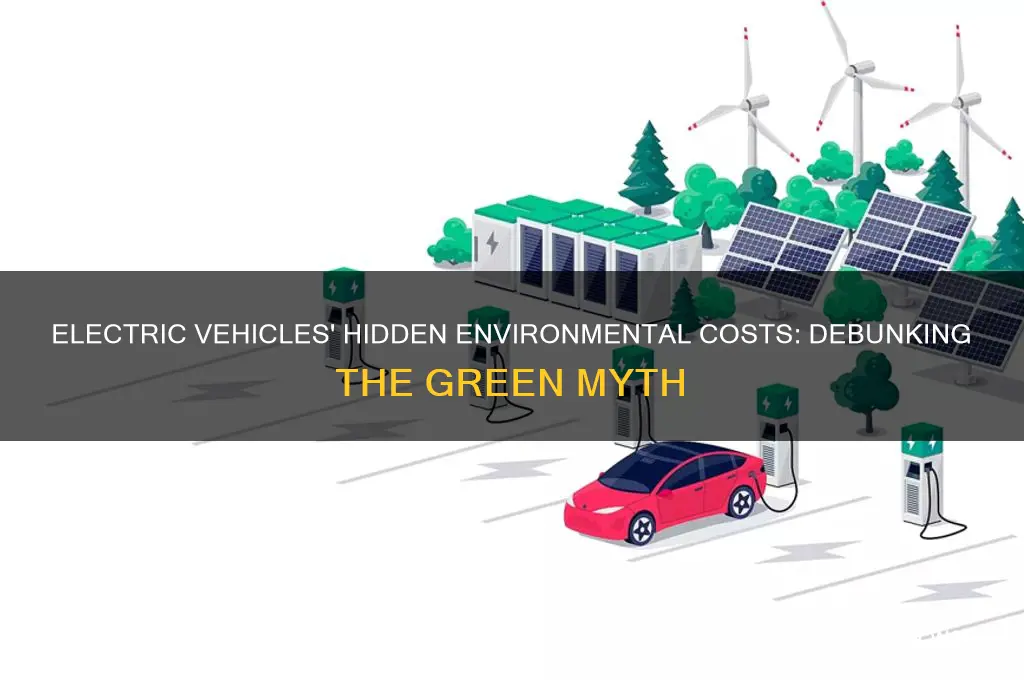 Electric Vehicles' Hidden Environmental Costs: Debunking The Green Myth ...