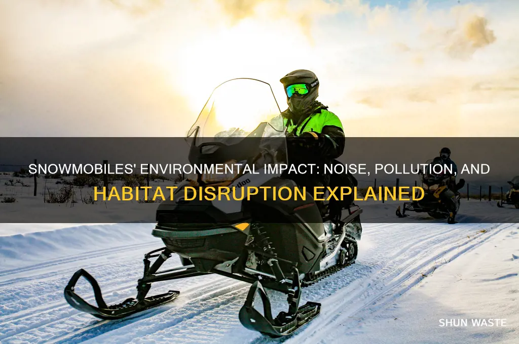 Snowmobiles' Environmental Impact: Noise, Pollution, And Habitat ...