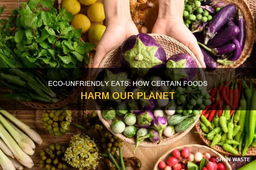 Eco-Unfriendly Eats: How Certain Foods Harm Our Planet | ShunWaste