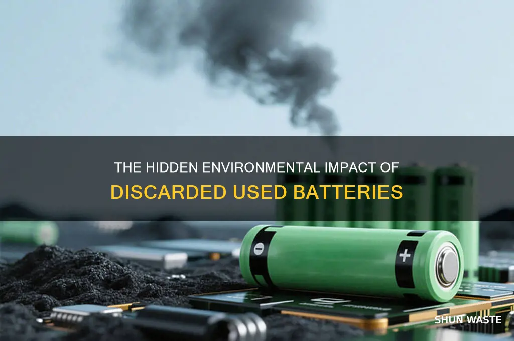 The Hidden Environmental Impact Of Discarded Used Batteries | ShunWaste