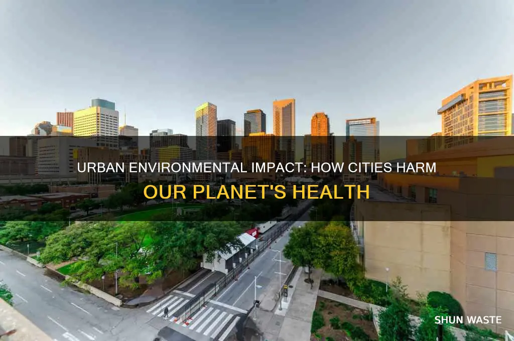 Urban Environmental Impact: How Cities Harm Our Planet's Health | ShunWaste