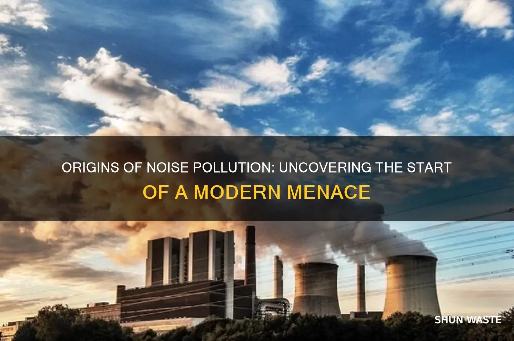 Origins Of Noise Pollution: Uncovering The Start Of A Modern Menace ...