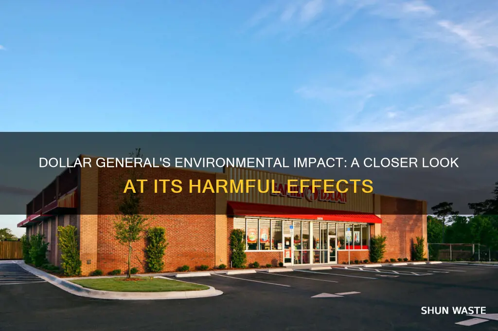 Dollar General's Environmental Impact: A Closer Look At Its Harmful ...