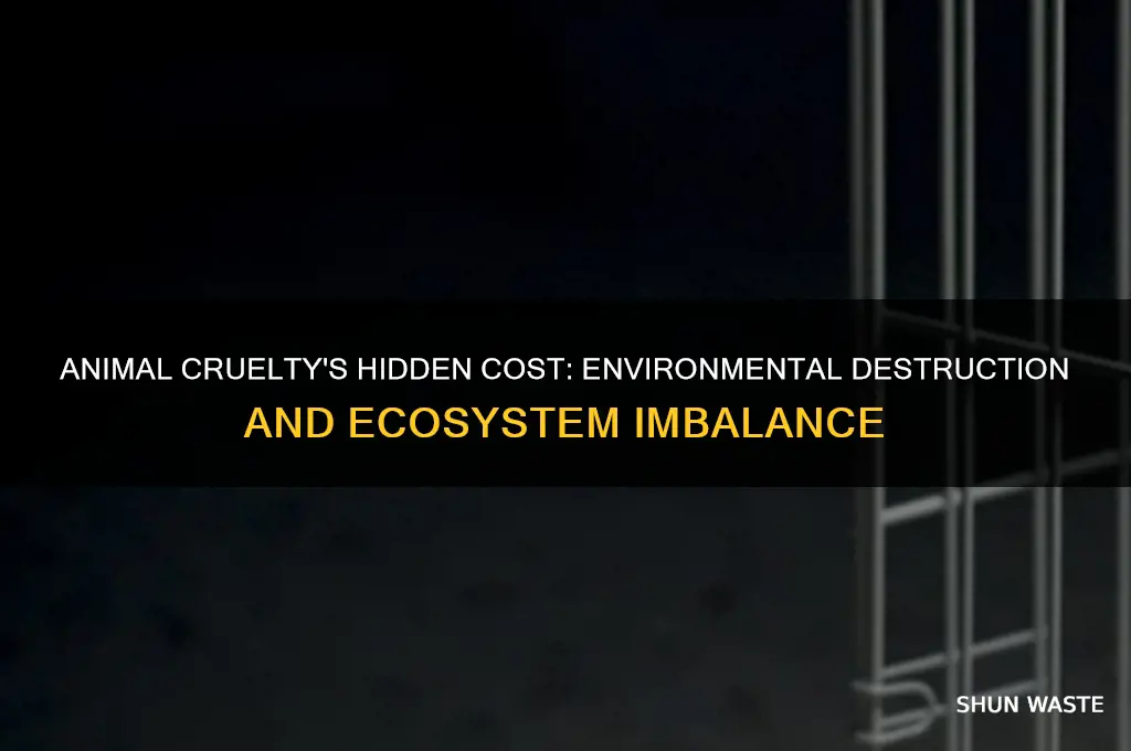 Animal Cruelty's Hidden Cost: Environmental Destruction And Ecosystem ...