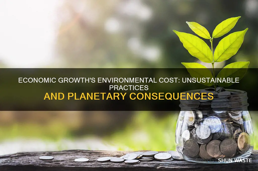 Economic Growth's Environmental Cost: Unsustainable Practices And ...