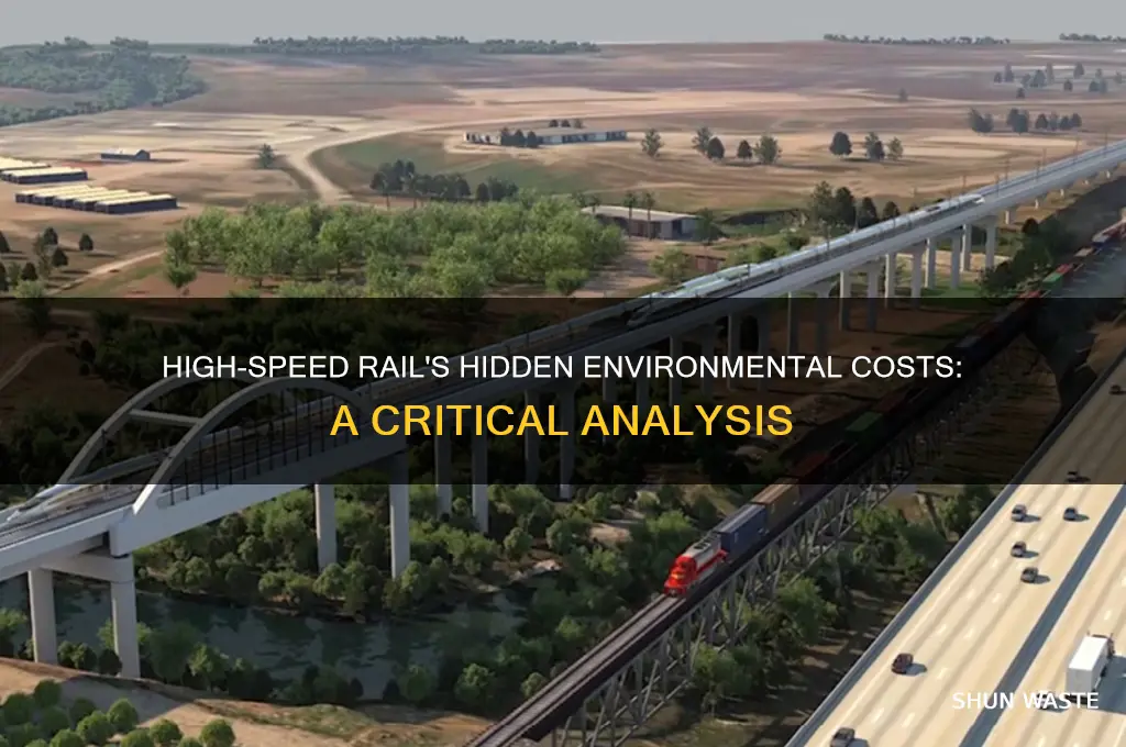 High-Speed Rail's Hidden Environmental Costs: A Critical Analysis ...