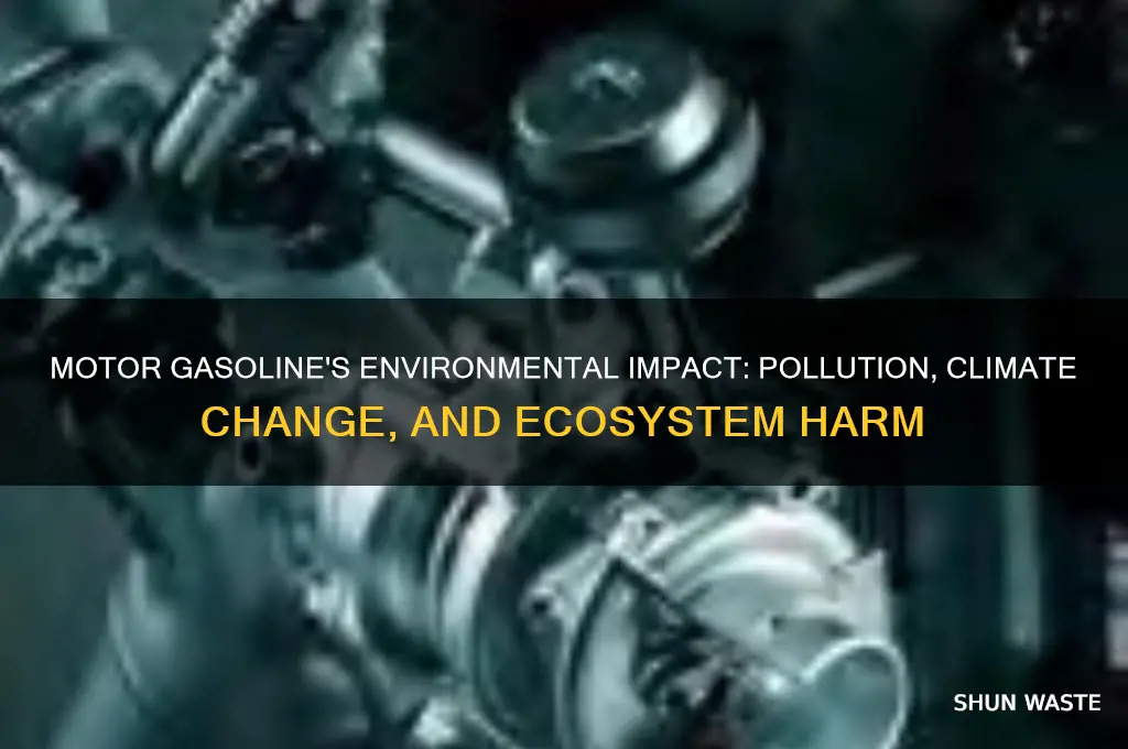 Motor Gasoline's Environmental Impact: Pollution, Climate Change, And ...