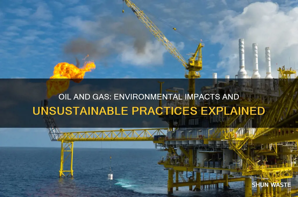 Oil And Gas: Environmental Impacts And Unsustainable Practices ...