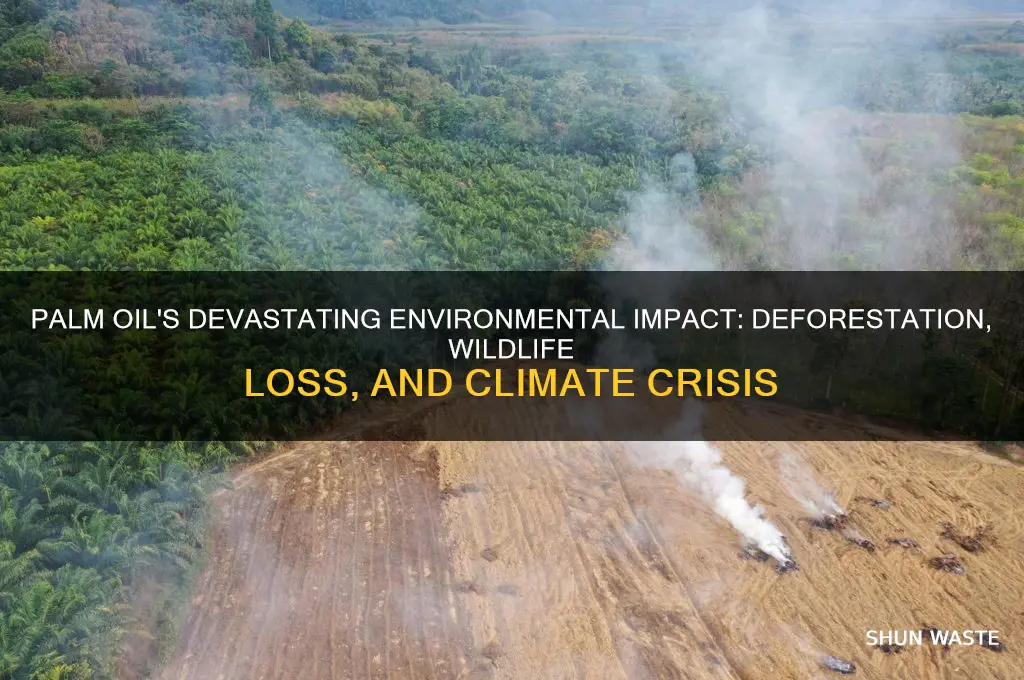 Palm Oil's Devastating Environmental Impact: Deforestation, Wildlife ...