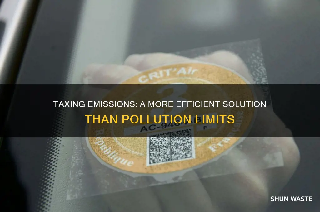 Taxing Emissions: A More Efficient Solution Than Pollution Limits ...