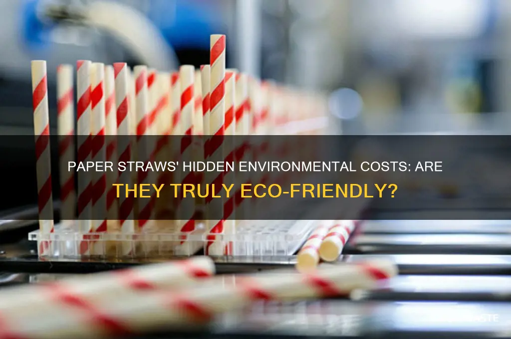 Paper Straws' Hidden Environmental Costs: Are They Truly Eco-Friendly ...